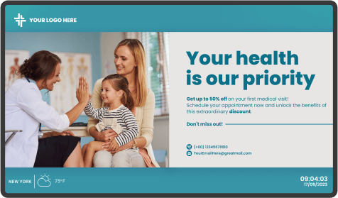 Cleverspace Digital Signage oplossingen voor Ziekenhuizen | IKANDA